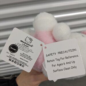 Sanrio | Toys | Hello Kitty Basic Border Woolboa 62inch Pink Plush New ...